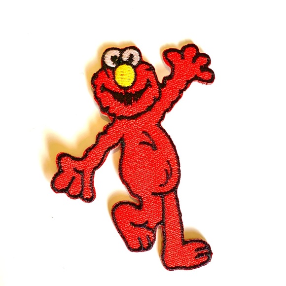 Accessories | Elmo Patch Iron On Patch Sesame Street Diy Retro | Poshmark